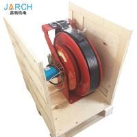 China 32 Amp 3 Phase Retractable Cable Reel 25m with CAT 6 and 2.5mm Power Cables for sale