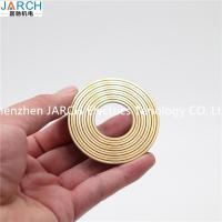 China Pancace Through Bore Slip Ring , Pancake Small Slip Ring 250RPM Speed 5mm Thickness for sale
