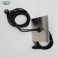 China Flange Mounted EU Plug Through Bore Slip Ring For Connecting Extension Power Cord Cable for sale