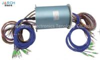 China 8 Channel Fiber Optic Rotary Joint FORJ 6 Circuits Electro Slip Ring 165mm for ROV AUV for sale