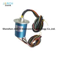 China RJ45 USB 2.0 Ethernet Slip Ring Signal Bore Size 12.7mm USB 3.0 through bore slip ring for sale