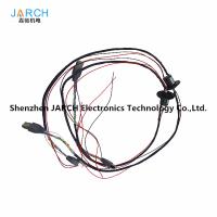 China RJ45 USB 2.0 Ethernet Slip Ring Signal Bore Size 12.7mm USB 3.0 through bore slip ring for sale