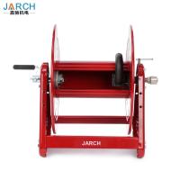 China Heavy Duty Hand Crank Retractable Hose Reel 1000psi 200ft Steel Air Water Reel for sale