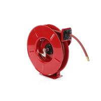 China 50 Feet Retractable Hose Reel Long Life Drive Spring Driven For Air / Water for sale