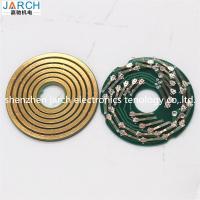 China 2A 6 Circuits Power Slip Ring Assemblies 250RPM Speed 5mm Thickness For Bicycle for sale