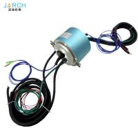 China 2 Channels Rotary Slip Ring Fiber Optical Joint For Encoder Servo Motor Signal Line for sale