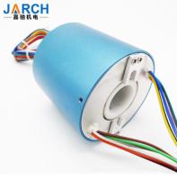 China Through Hole Waterproof Slip Ring ID 30mm Customized Bore Aluminium Alloy Housing for sale