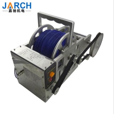 China Optical Fiber Retractable Hose Reel 3mm Cable Drum for Elevator 200m for sale