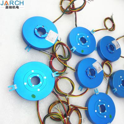 China Military PCB Pancake Slip Ring 31mm Hole 250RPM for Air to Air Missiles for sale