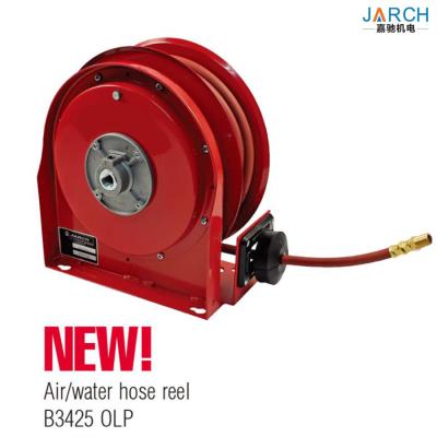 China Ultra Compact Enclosed Spring Drive Hose Reel 7.6m 300 psi Premium Duty Air Pipe Reel for sale