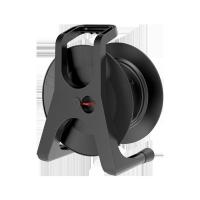 China Plastic Retractable Power Cord Reel 310mm Empty Cable Drum 6mm 157m Capacity for sale