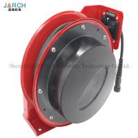 China Industrial Robot Cable Reel Retractable 10m 30m Steel for ABB KUKA YASKAWA Panasonic for sale