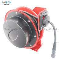 China Industrial Robot Cable Reel Retractable 10m 30m Steel for ABB KUKA YASKAWA Panasonic for sale