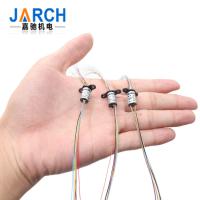 China 36 Circuit 2A Capsule Slip Ring 250RPM 12.4mm Diameter Gold Contacts for sale