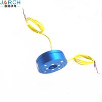 China Fiber Brush Pancake Slip Ring 70mm Bore 10A 240V for Industrial Machinery for sale