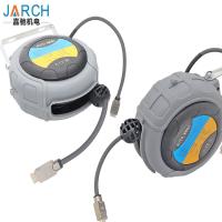 China 4m HDMI 2.0 Spring Reel Retractable Cable Cord Reel ABS Adjustable Stop for sale