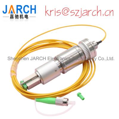 China 12000rpm Single Channel Fiber Optic Slip Ring 25.4mm for OTC Medical Device for sale