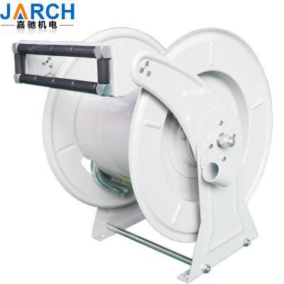China JARCH 3/4 in x 50 ft Heavy Duty Gas Station Spring Auto Rewind Hose Reel 3000 PSI for sale