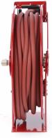 China JARCH Medium Pressure Oil Hose Reel 1250 PSI 3/4 in Dual Pedestal Spring Retractable 50 ft for sale