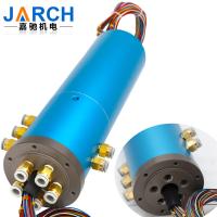 China Integrated Conductive Slip Ring 1-24 Passages Pneumatic Electrical Rotary Union Hybrid for sale