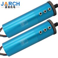 China JARCH Hybrid Pneumatic Electrical Slip Ring 2-24 Passages Rotary Union for Air Hydraulic for sale
