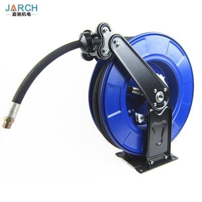 China 300bar High Pressure 10m 15m Vacuum Hose Reel Water Hose Reel Drum Automatic Rewind for sale