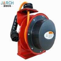 China Electric Spring Driven EV Charger Cable Reel 16A 32A 15m for Electric Vehicles for sale