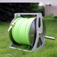 China Stainless Steel Wall Mounted Water Hose Reel 200ft 5/8in Heavy Duty Garden Hose Reel for sale