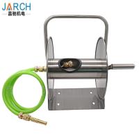 China Stainless Steel Garden Hose Reel 200ft 5/8in Capacity Wall Mount Floor Mount Heavy Duty for sale