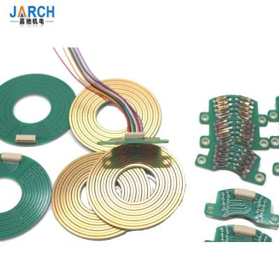 China ID 12.7-60mm 1-12 Rings Precious Metal Ip65 Flat Slip Ring for sale