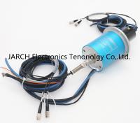 China 4 Circuit 10A 150RPM Fiber Optic Rotary Joint 1550nm Electro Optical Slip Ring for sale