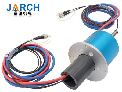 China Electrical Slip Ring Fiber Optic Rotary Joint for High Speed Data Transmission for sale