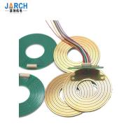 China Engineering Machinery 4 Circuits 5A 40mm Hole PCB Pancake Slip Ring 240V for sale