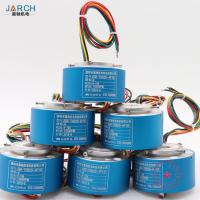 China 6 Circuits 12.7mm Through Hole Slip Ring 300RPM IP54 380VAC Rotary Electrical Connector for sale