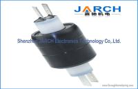 China Gigabit Ethernet Mercury Slip Ring 2 Poles 30A 1800RPM 25.3mm OD CE FCC for sale
