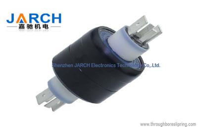 China Digital Audio Mercury Slip Ring A4H 4 Poles 1200RPM for Heating Roller Filling Equipment for sale