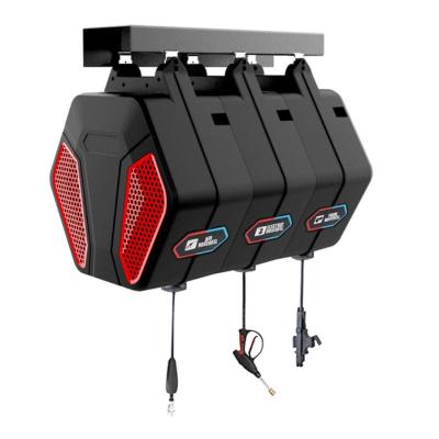 China JARCH Retractable ABS 4-Drum Hose Reel Box for Car Washing Water Air Electric Cable VED Certified 50x43x30cm for sale