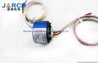 China 12.7mm Stable Performance Through Bore Slip Ring , 500RPM 12A Rotary Connector for sale