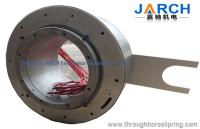 China Awg16 Lead Wire Big Through Bore Slip Ring Assembly  2 ~ 24 Conductors For Display Equipment for sale