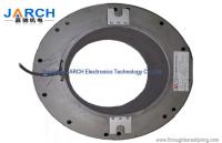 China Precision Ball Bearings Big Through Bore Slip Ring With Fiber Brush for sale