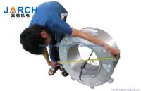 China 2 ~ 24 Conductors Big Through Bore Slip Ring , Through Bore 500mm slip ring connector for sale