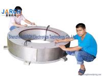 China JARCH TH1000 Through Bore Slip Ring 1000mm 2-12 Circuits 10RPM Industrial Rotary Connector for sale