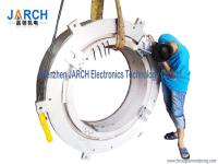 China JARCH TH1000 Through Bore Slip Ring 1000mm 2-12 Circuits 10RPM Industrial Rotary Connector for sale