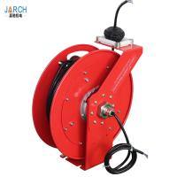 China JARCH 2 Conductor Retractable Light Cord Reel 35 Ft 16 AWG 125V CE Rohs for sale