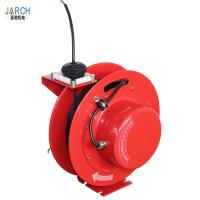 China JARCH L4000 Heavy Duty Cord Reel 35ft 16AWG 125V Auto Retractable with LED Light for sale