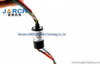 China Mini Capsule Slip Ring 22mm OD 18 Circuits 2A Gold-Gold Contacts No Flange for sale