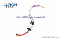 China Capsule Slip Ring 22mm OD 24 Circuits 2A Gold-Gold Contacts for Signal Transmission for sale