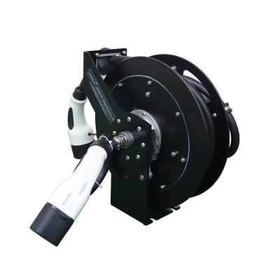 China Electric Spring Driven EV Charger Cable Reel 16A 32A 15m for Electric Vehicles for sale
