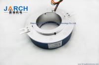 China 80mm Pancake Slip Ring 2-10 Circuits 10A for Filling Equipment Thickness 45mm for sale