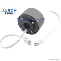 China RJ45 USB 2.0 Ethernet Slip Ring Signal Bore Size 12.7mm USB 3.0 through bore slip ring for sale